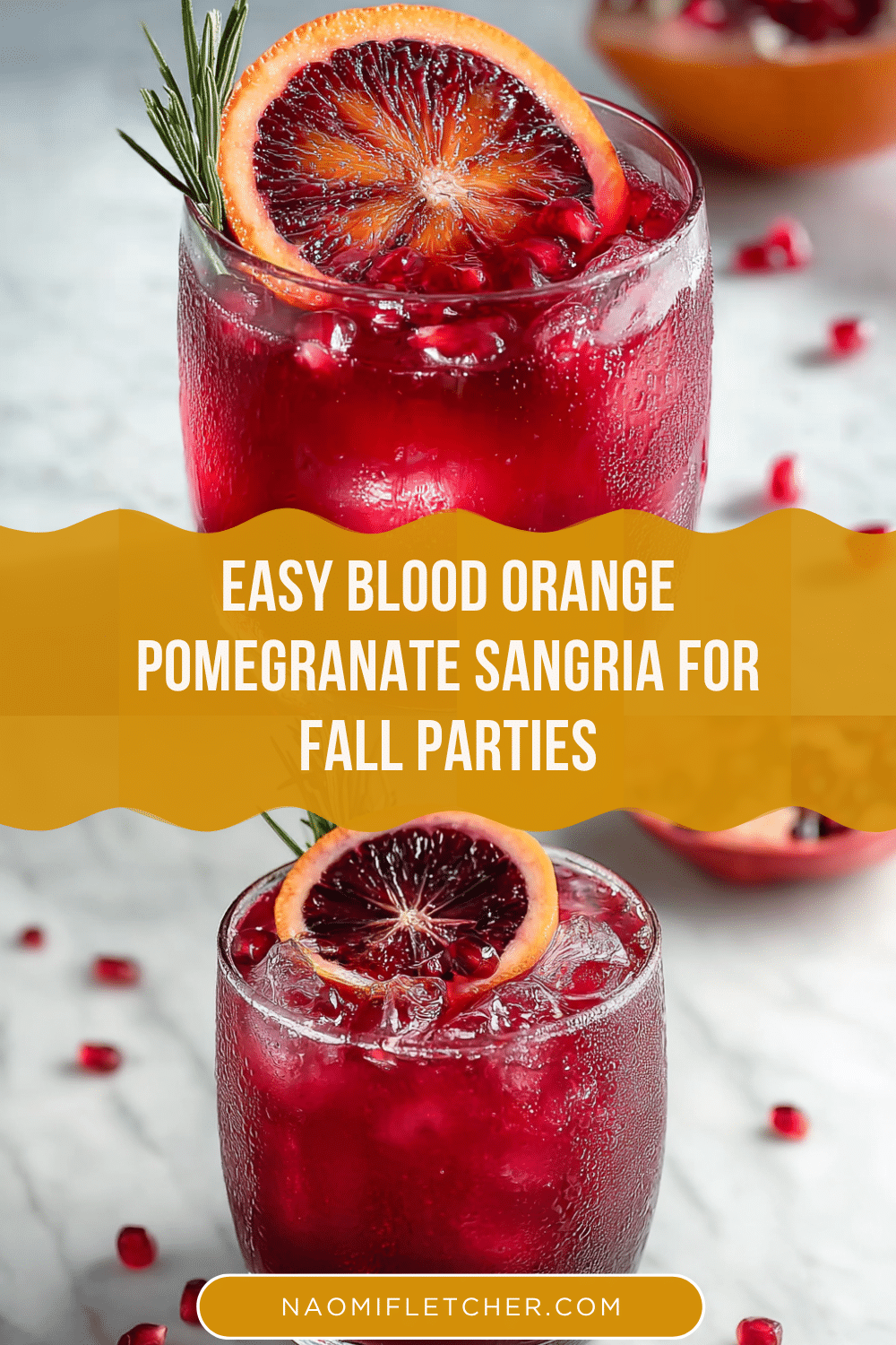 Perfect Blood Orange Pomegranate Sangria – A Festive, Refreshing Drink