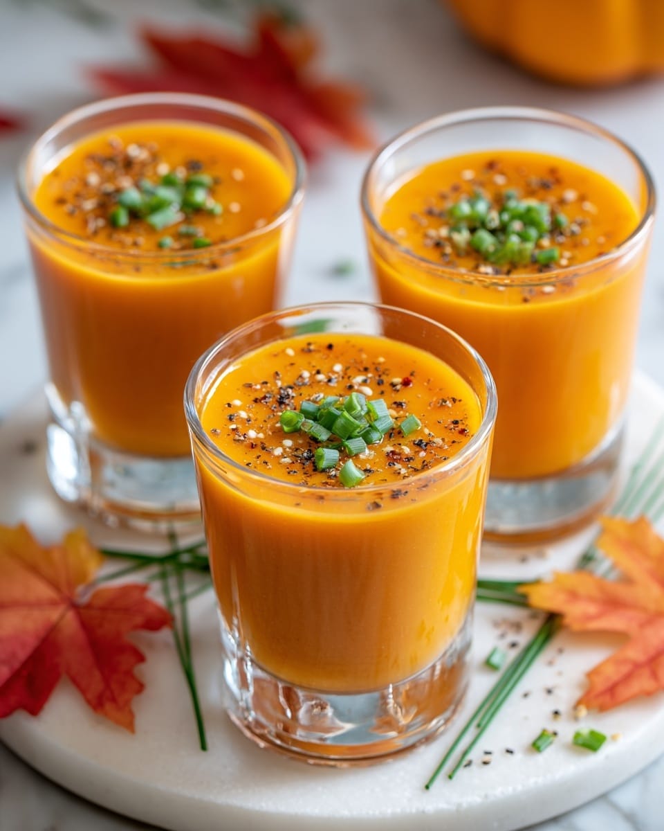 Roasted Butternut Squash Soup Shooters | Cozy Fall Appetizer