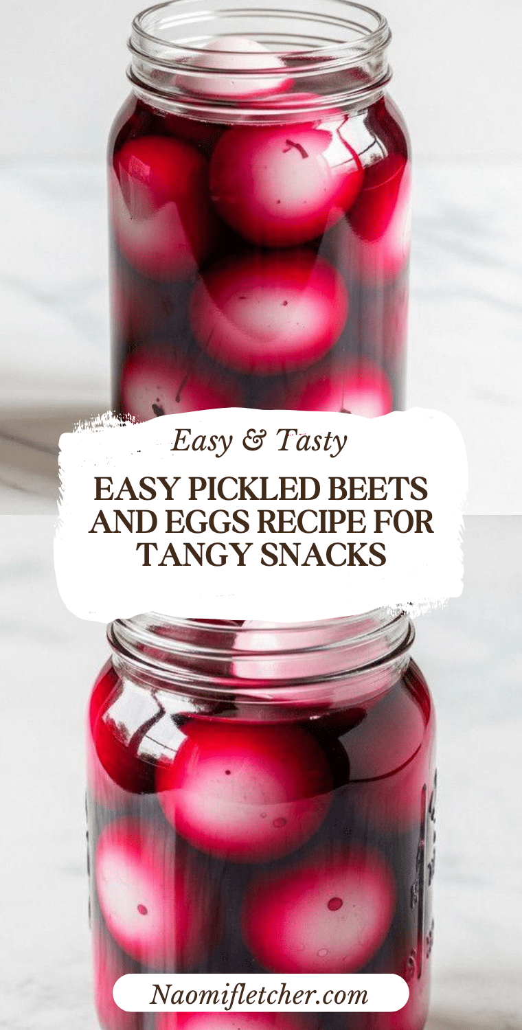 Pickled Beets and Eggs Recipe – Tangy, Easy, Vibrant Flavors