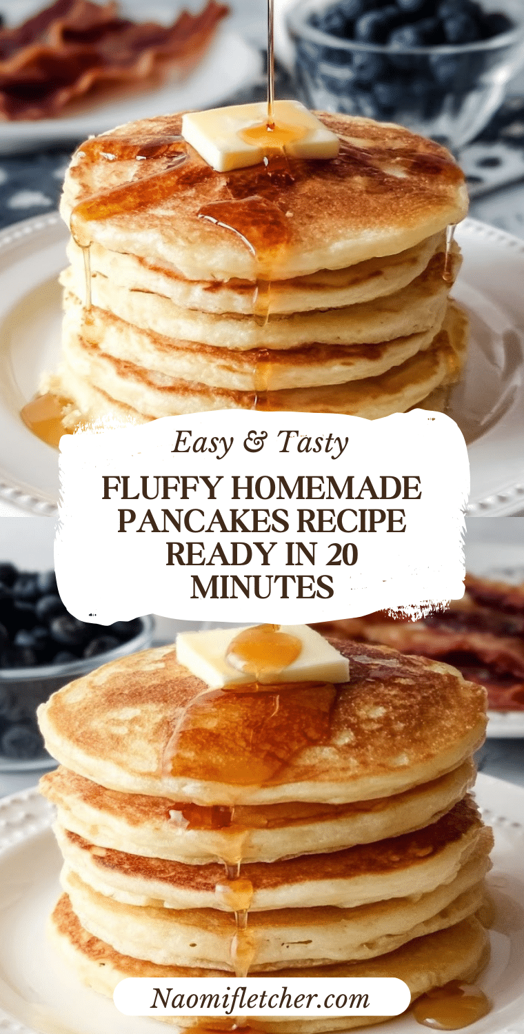 Homemade Pancakes Recipe: Fluffy & Easy Breakfast Favorites